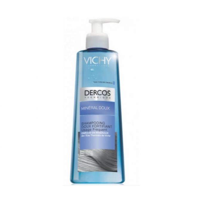 Vichy Dercos Mineral Soft Shampoo 400ml | PharmacyClub