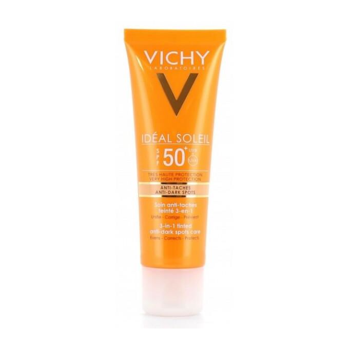 Vichy Ideal Soleil Stain Protector 3 In 1 Spf50 50ml | PharmacyClub ...