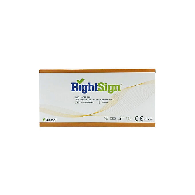 Rightsign Fecal Occult Blood Test 1UD | PharmacyClub | Buy the best ...